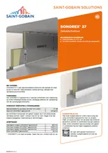 SONOREX® geluidschotten | Saint-Gobain Solutions